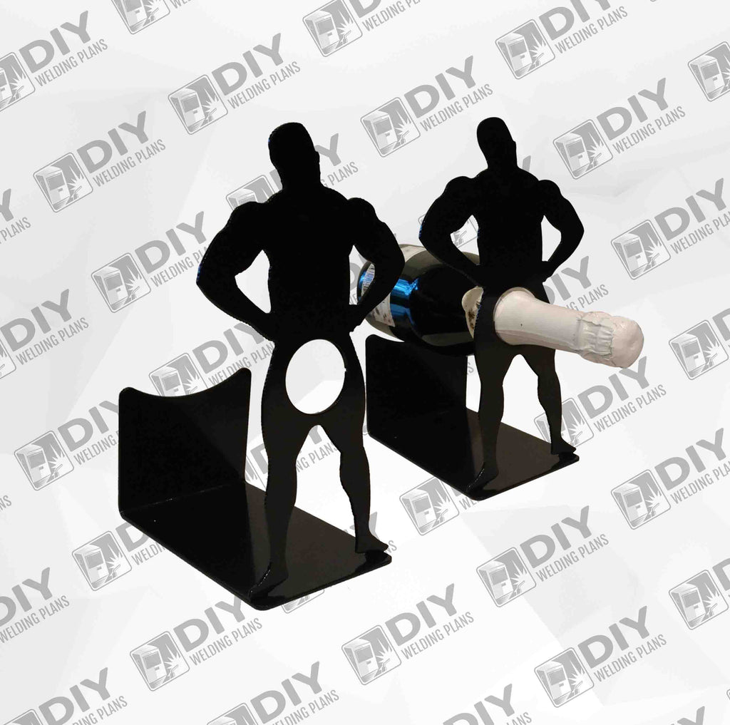 Wine Men - DXF Plasma File — DIY Welding Plans
